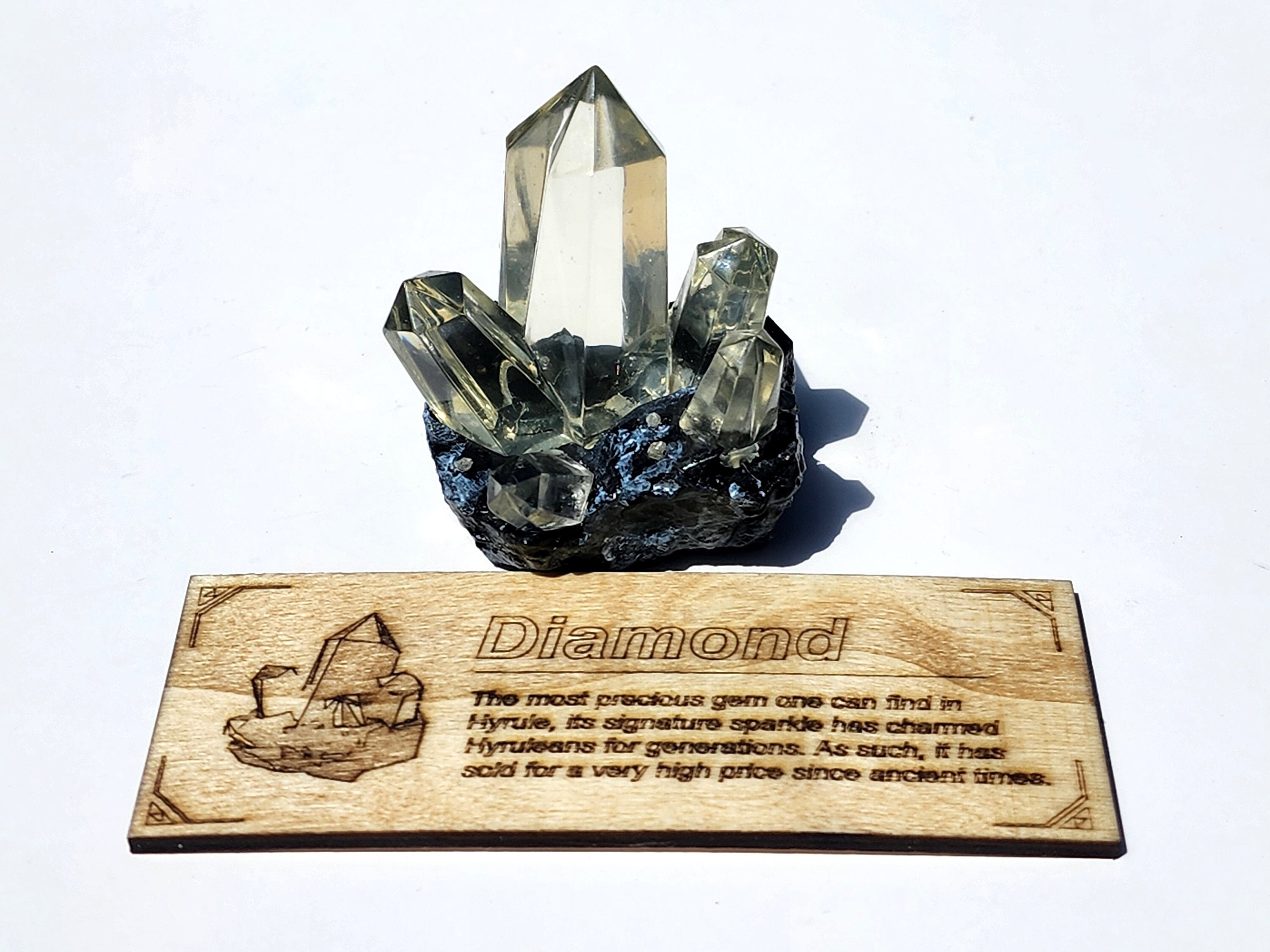Diamond W/customizable Plaque Legend of Zelda: Breath of the Wild ...