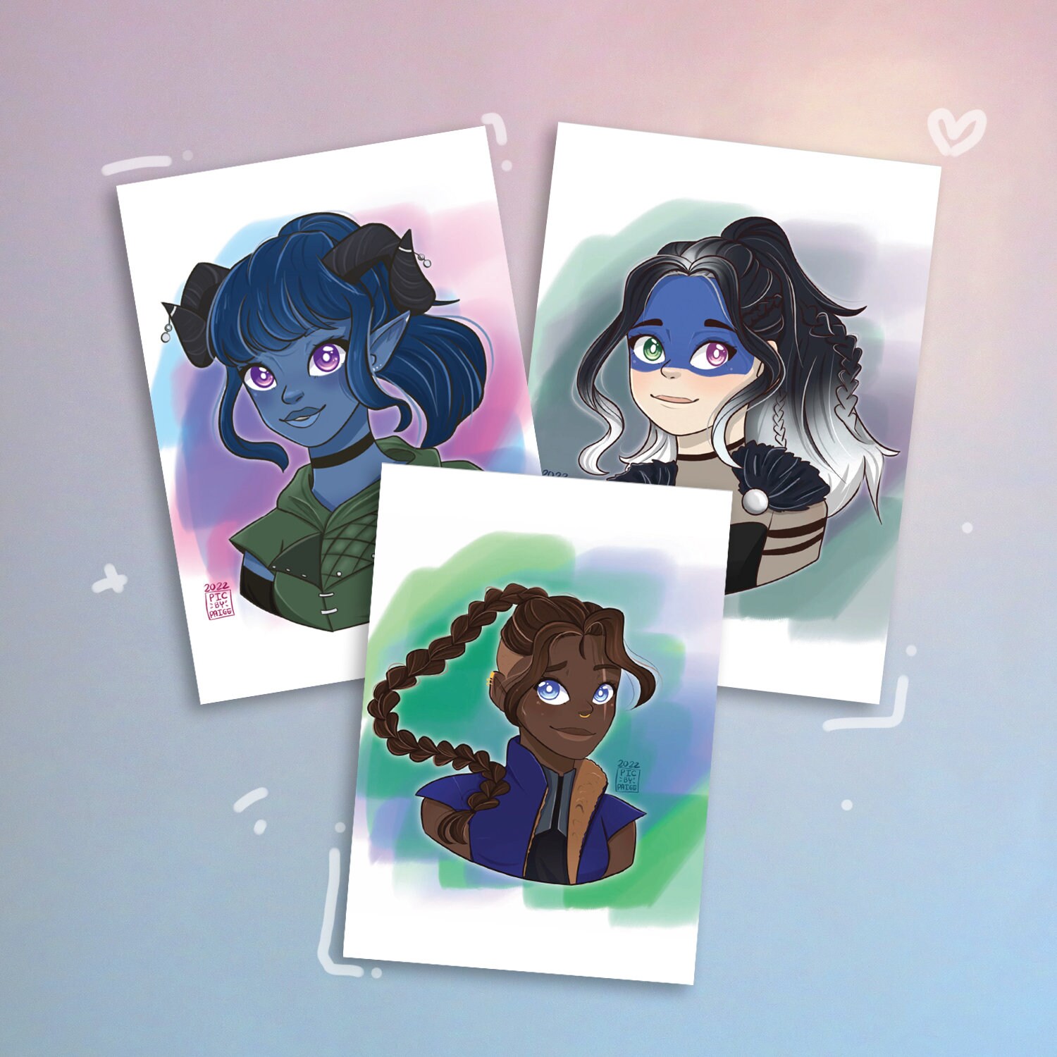 Critical Role Art Print Critical Role Beauregard Lionett Jester Lavorre ...