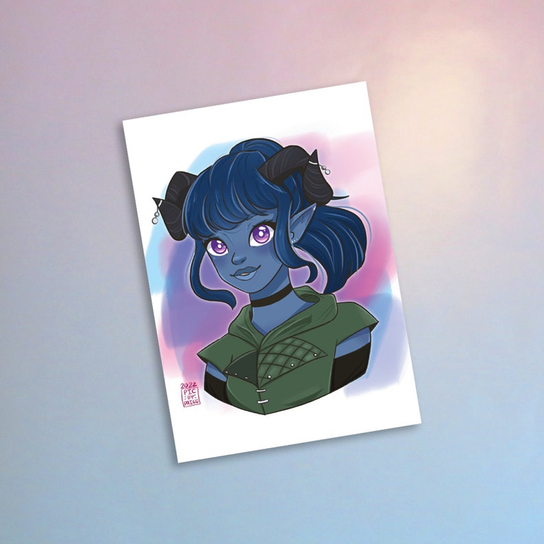 Critical Role Art Print Critical Role Beauregard Lionett Jester Lavorre ...