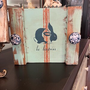 1 Day Ready Ship! 3 Styles, French Country Le Lapin, Bunny, Hare Wall ...