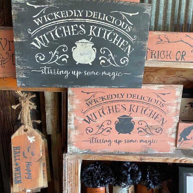 Kitchen Witch Sign - Etsy