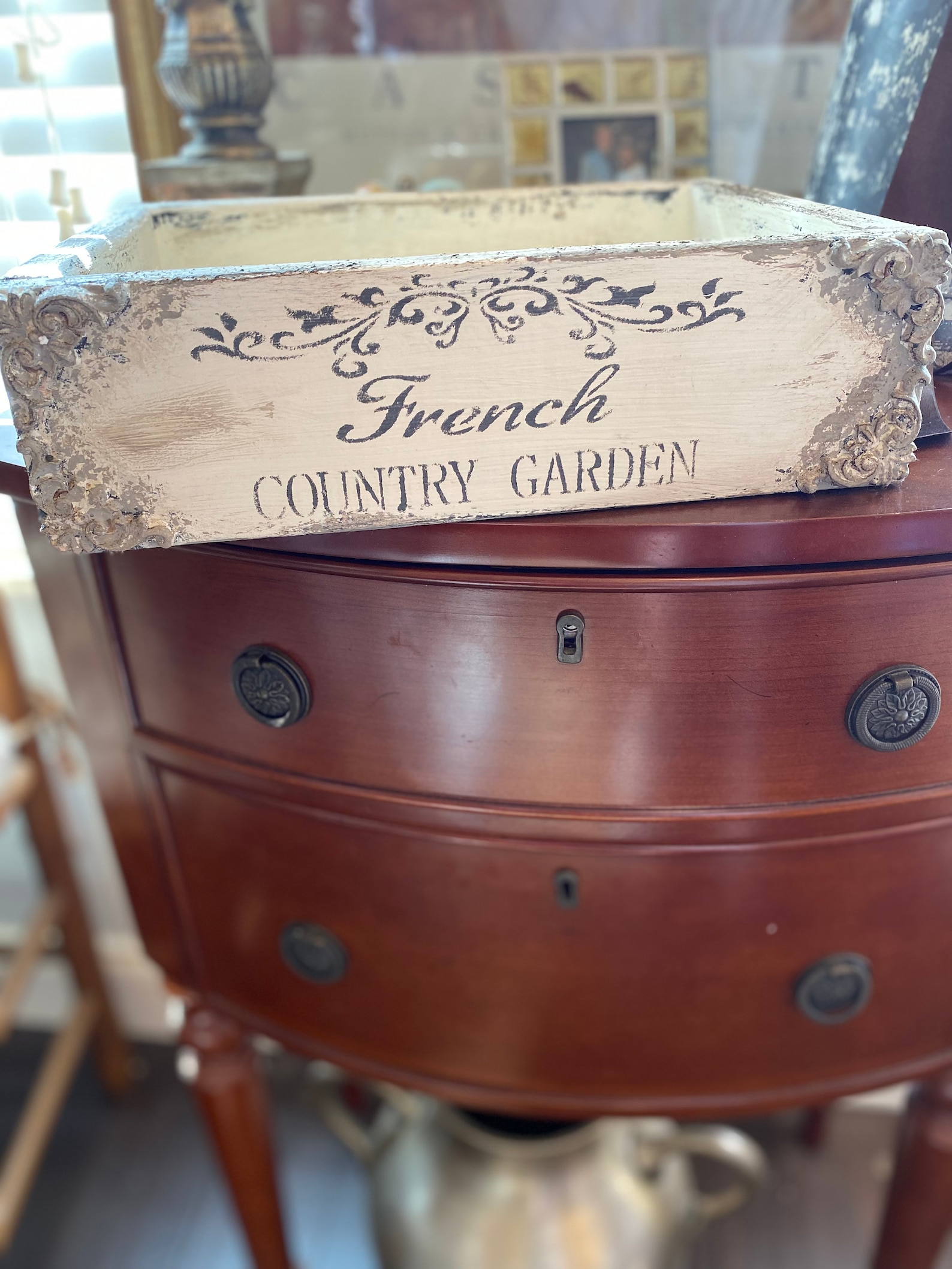 Rustic French Country Garden Planter Box 10x5 or 12x8.5 French Country ...