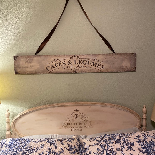 French Cafe Sign - Etsy