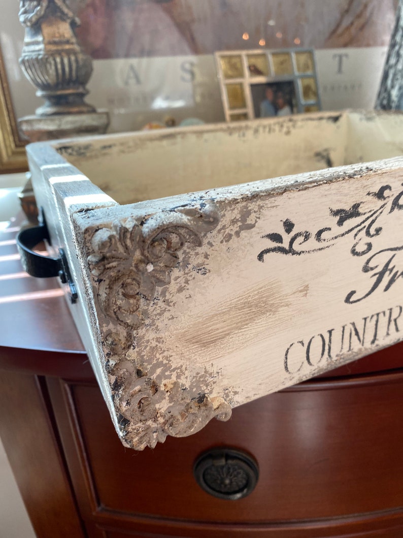 Rustic French Country Garden Planter Box 10x5 or 12x8.5 French Country ...