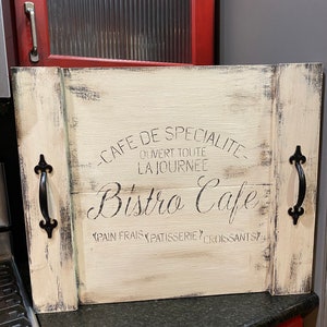 Xl Vintage Advertising French Country Shabby Chic Bistro Cafe Wall or ...