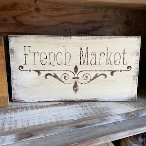 14x7.25 Vintage Advertising FRENCH Country, Shabby Chic Rustic ...