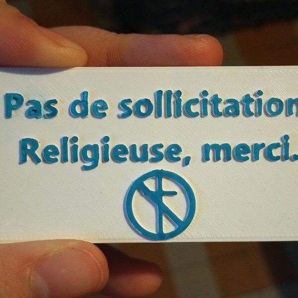 Religious No Solicit Sign - Etsy