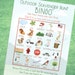 Toddler Outdoor Scavenger Hunt Bingo Game - Printable Download and ...
