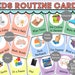 Toddler Boy Daily Routine Chart Checklist-printable Morning & Bedtime ...
