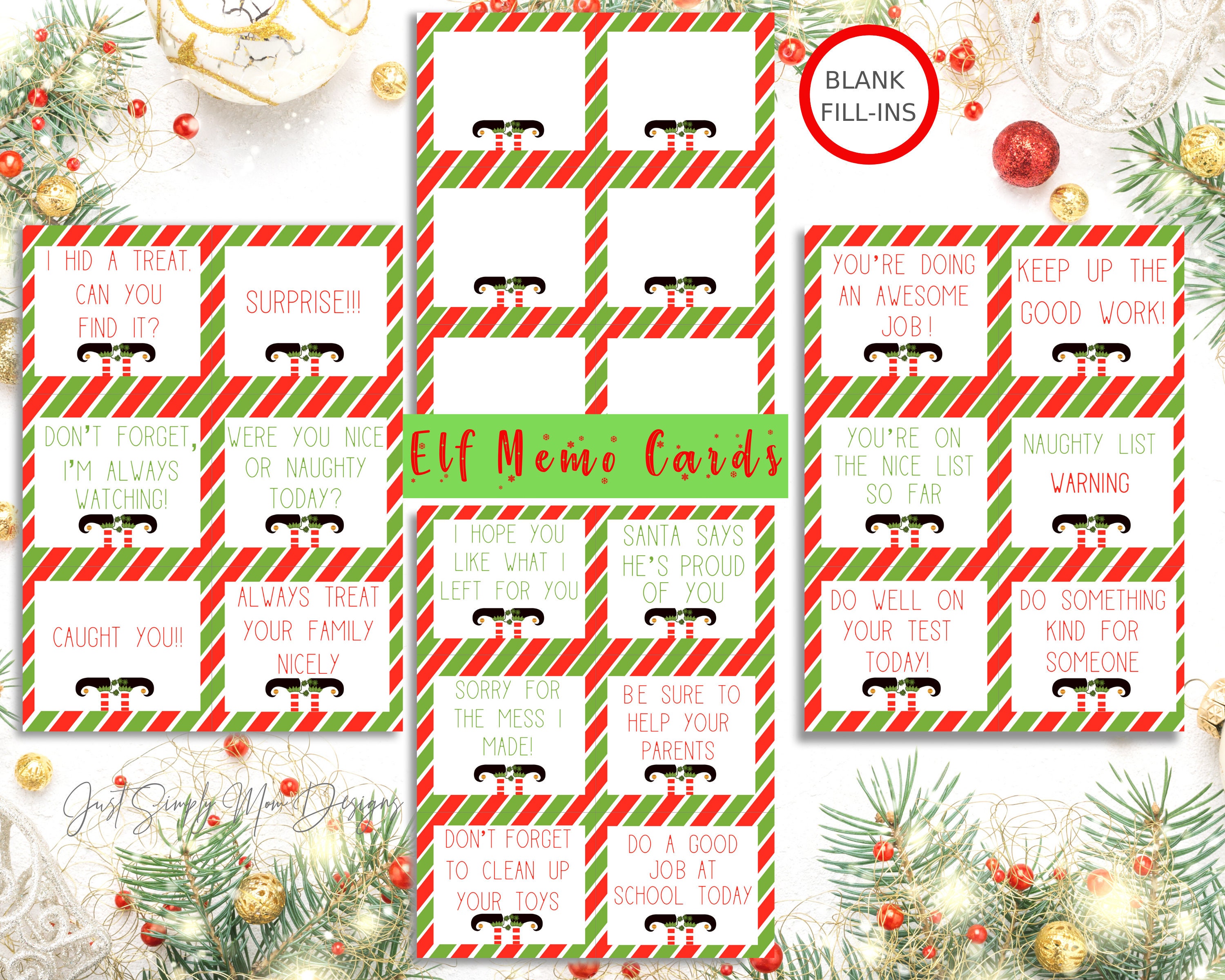 Printable Christmas Elf Letters and Activities-christmas & - Etsy