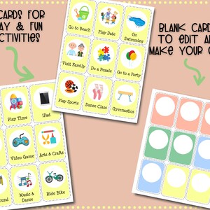 Printable Daily Routine Cards for Kids- Activities for Chores, Hygeine ...