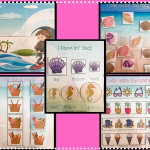 Busy Book Educational Activities - Summer Toddler + Preschool Busy ...