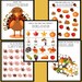 Thanksgiving Toddler & Preschool Learning Activity (Download Now) - Etsy