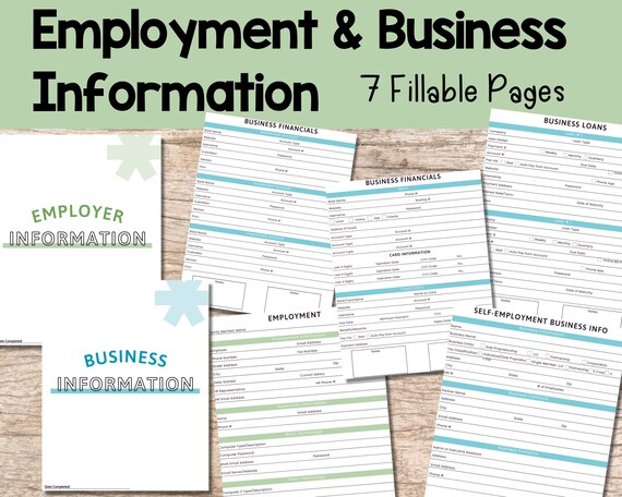 Carpetas De Emergencia Imprimibles Carpeta Profesional | TPT