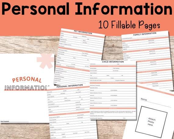 Carpetas De Emergencia Imprimibles Carpeta Profesional | TPT