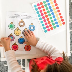 Christmas Toddler + Preschool Dot Activity Printables -fine Motor ...