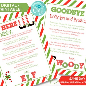 Printable Christmas Elf Letters and Activities-christmas & Holiday ...