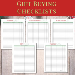 Christmas Planner Printable, Fillable PDF, Printable Organizer for ...