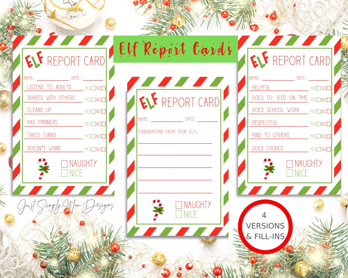 Printable Christmas Elf Letters and Activities-christmas & - Etsy