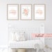 Printable Pink Nursery Wall Decor for Baby Girl Nursery - Blush Floral ...
