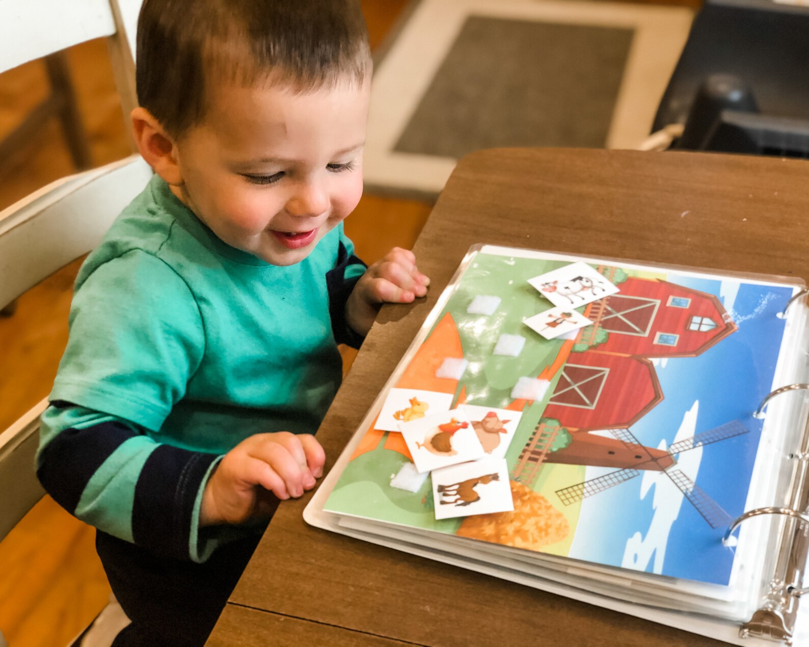 Printable DIY Toddler Busy Binder quiet Book of Learning and - Etsy