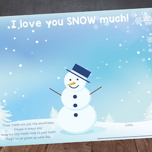 Preschool Winter Handprint Craft - Printable Preschool Activity - Baby ...