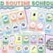 Toddler Boy Daily Routine Chart Checklist-printable Morning & Bedtime ...