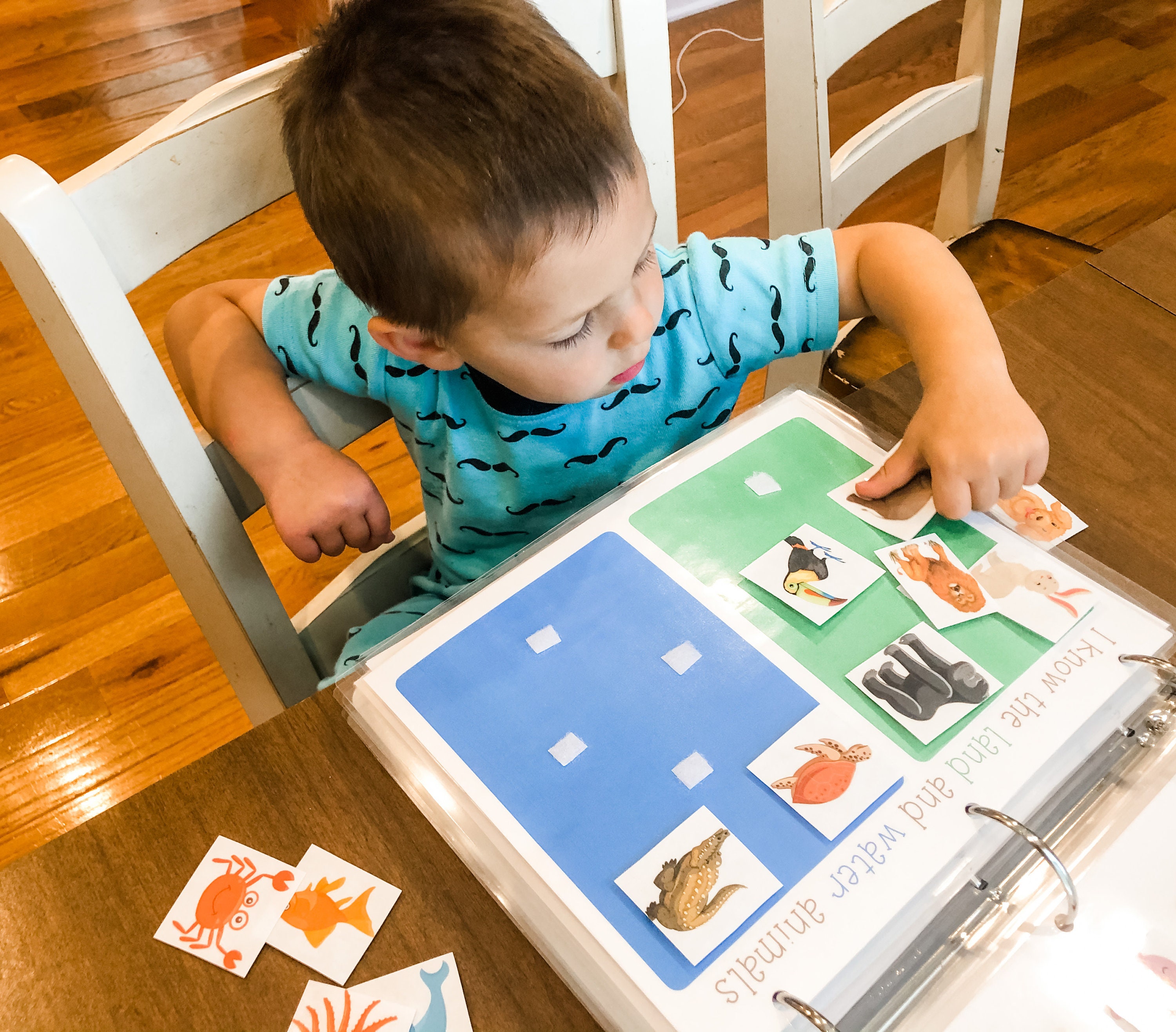 Printable DIY Toddler Busy Binder -quiet Book of Learning and ...