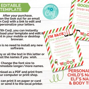 Printable Christmas Elf Letters and Activities-christmas & Holiday ...