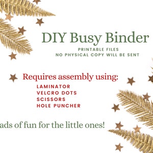 Winter Toddler + Preschool Busy Binder -DIY Printable Quiet Book of ...