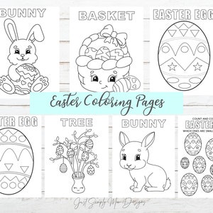 Printable Toddler Easter Learning and Educational Activities -fine ...