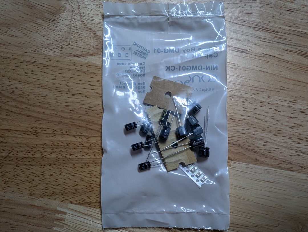 Gameboy Capacitor Replacement Kits (dmg,color,agb001,sp) - Etsy