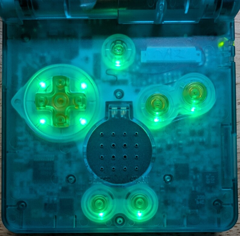 Gameboy Advance SP Legend of Zelda Minish Cap Themed IPS V5 3.0 Modded ...