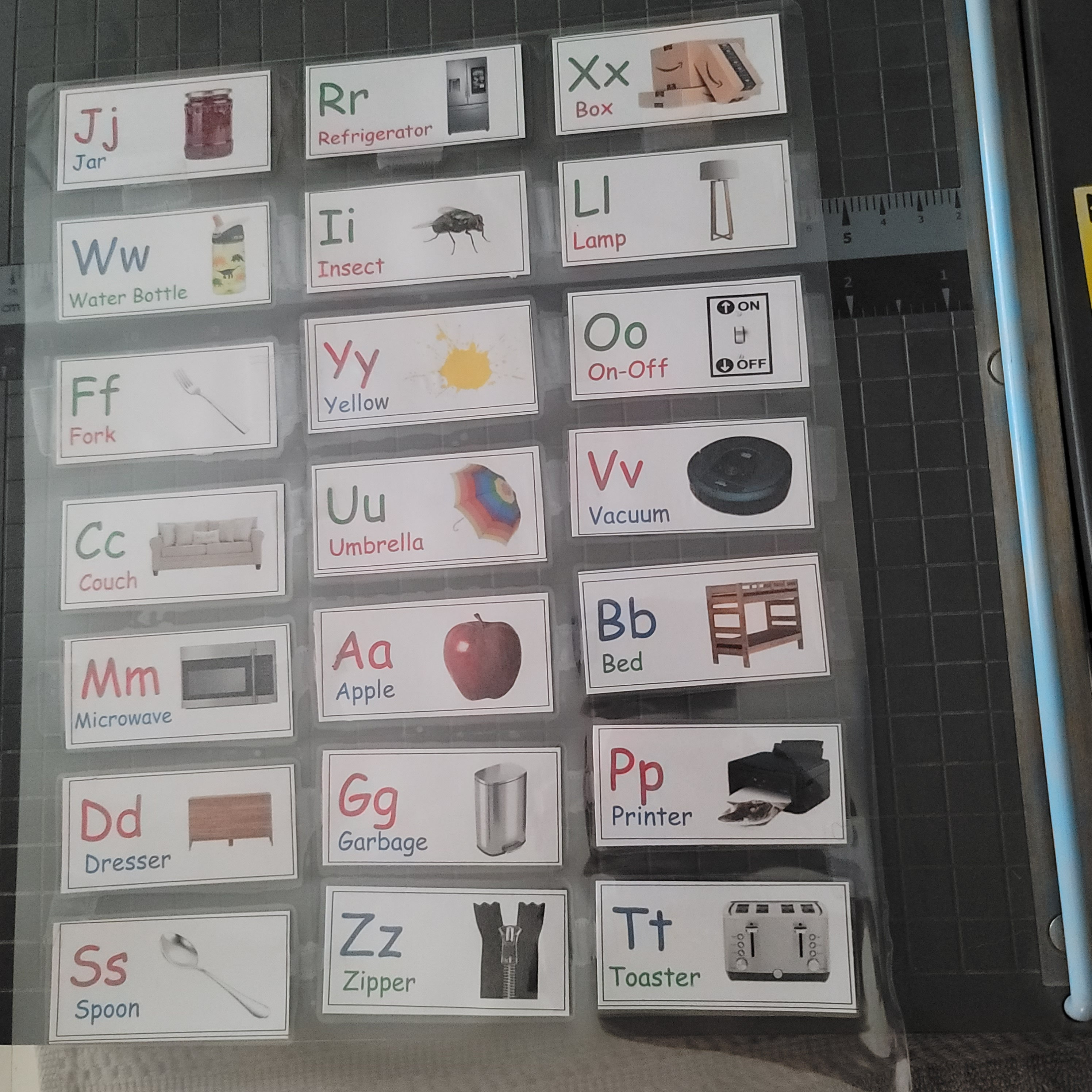 Around the House Alphabet - Etsy