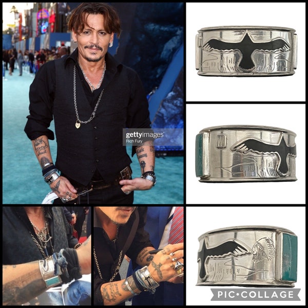 Johnny Depp Necklace - Etsy