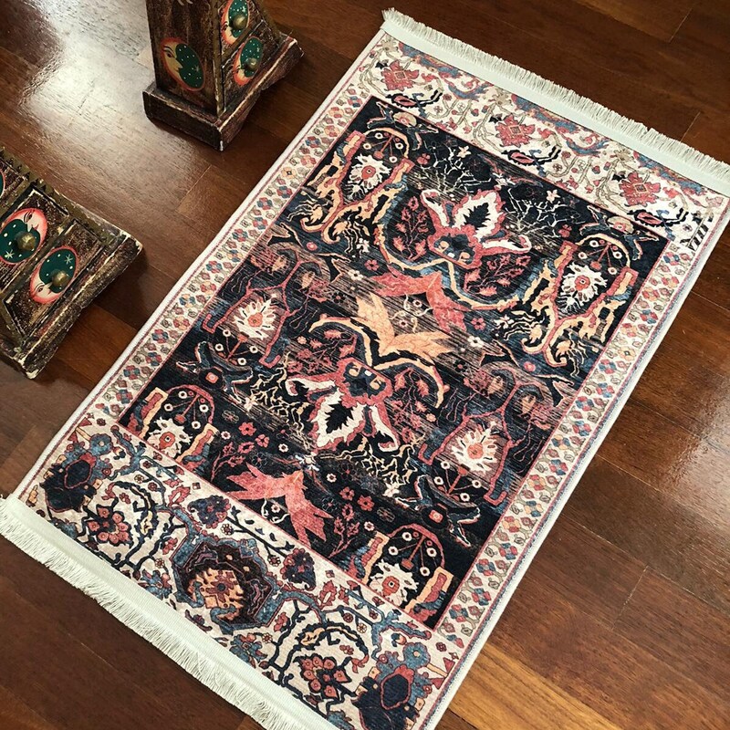 Small Turkish Rug - Etsy