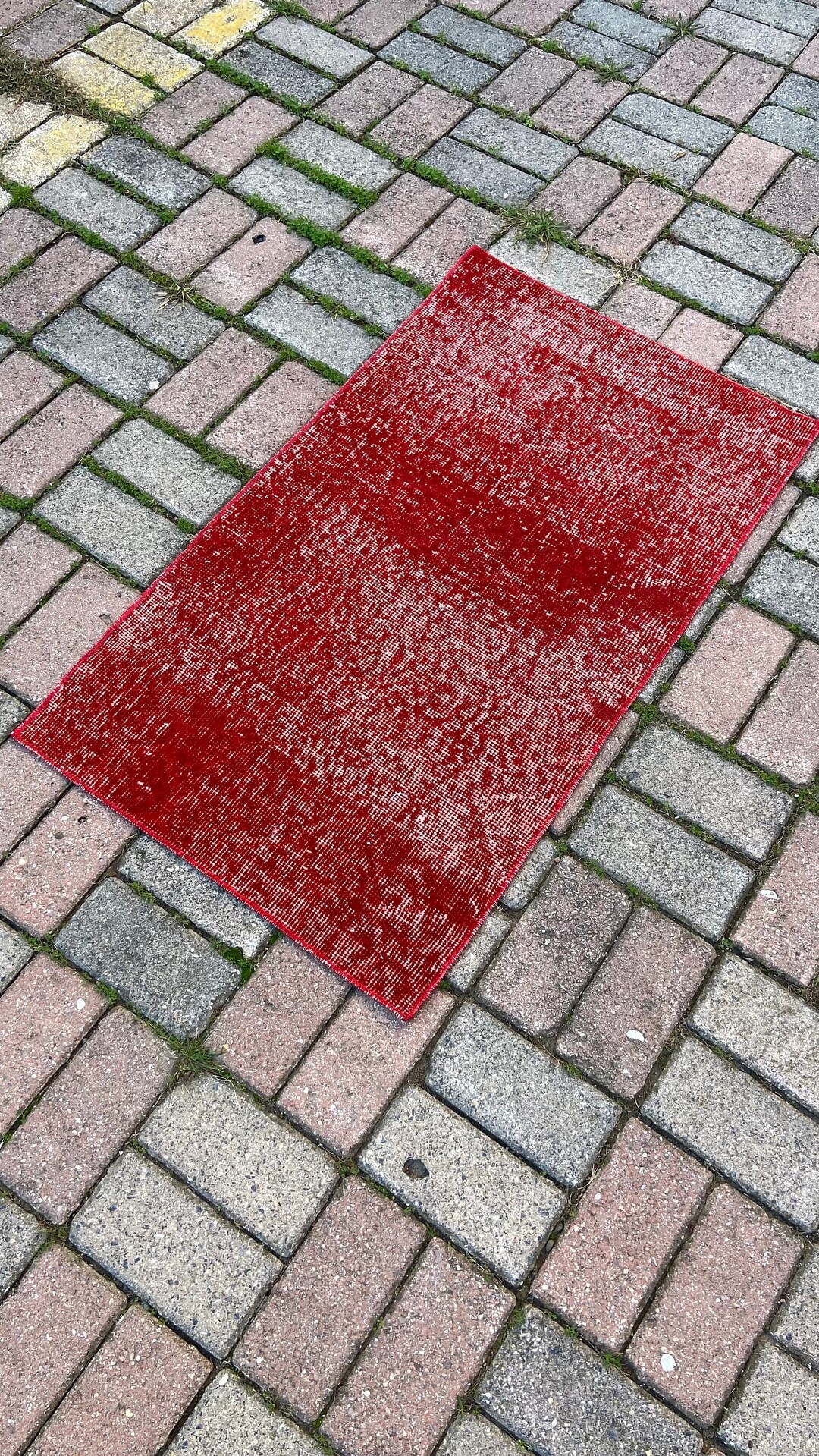 2x3 Red Small Rug, 1.9x3.2 Ft Small Rug, Doormat Rug, Entryway Rug ...