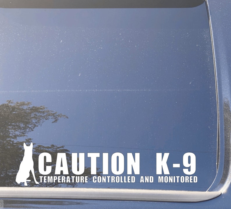 K9 Patrol Car Window Decal / Sticker / K-9 Police Dog / - Etsy