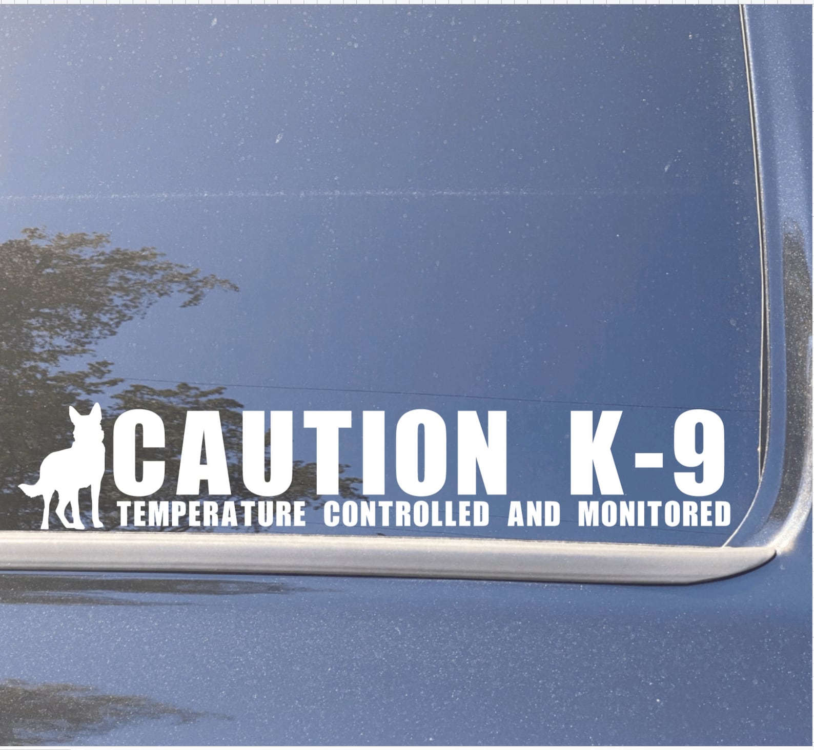 K9 Patrol Car Window Decal / Sticker / K-9 Police Dog / - Etsy