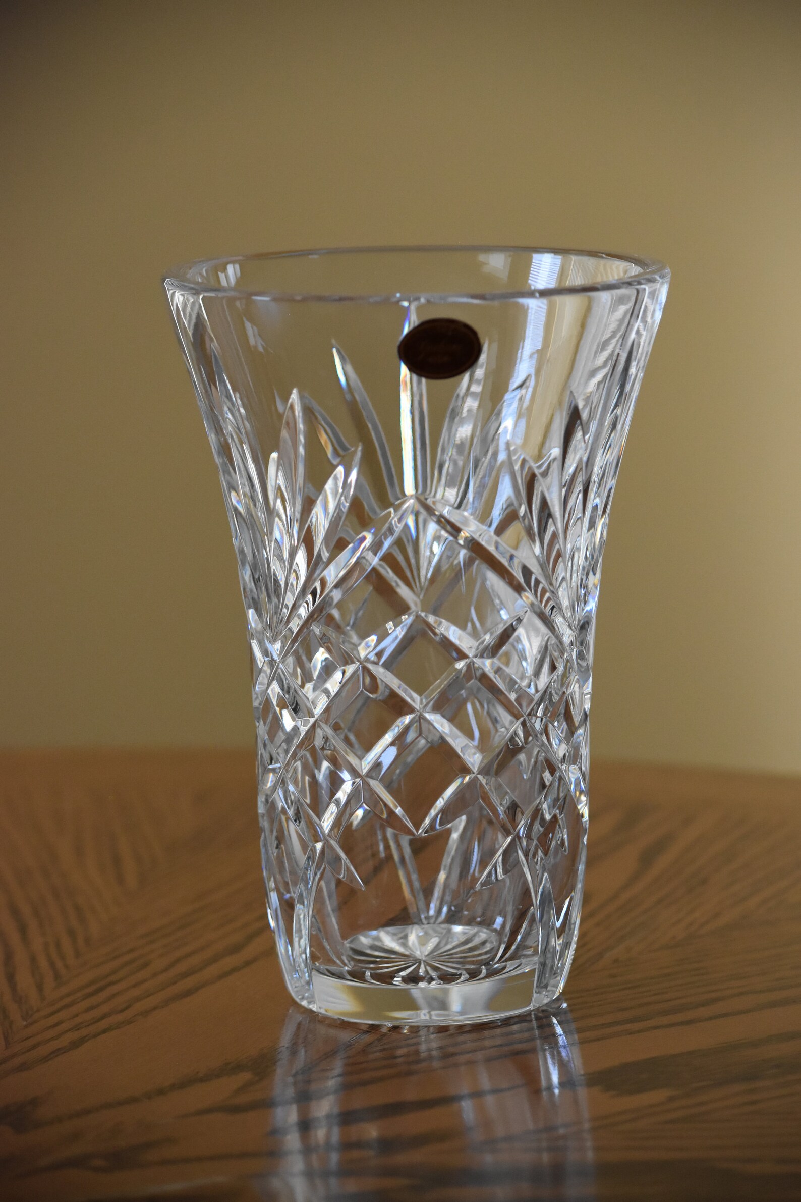 Beautiful Gorham Crystal Vase - Etsy