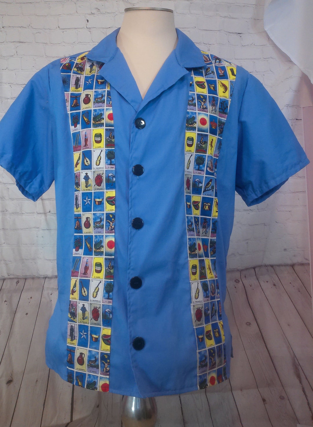 Lotteria Panel Shirt - Etsy