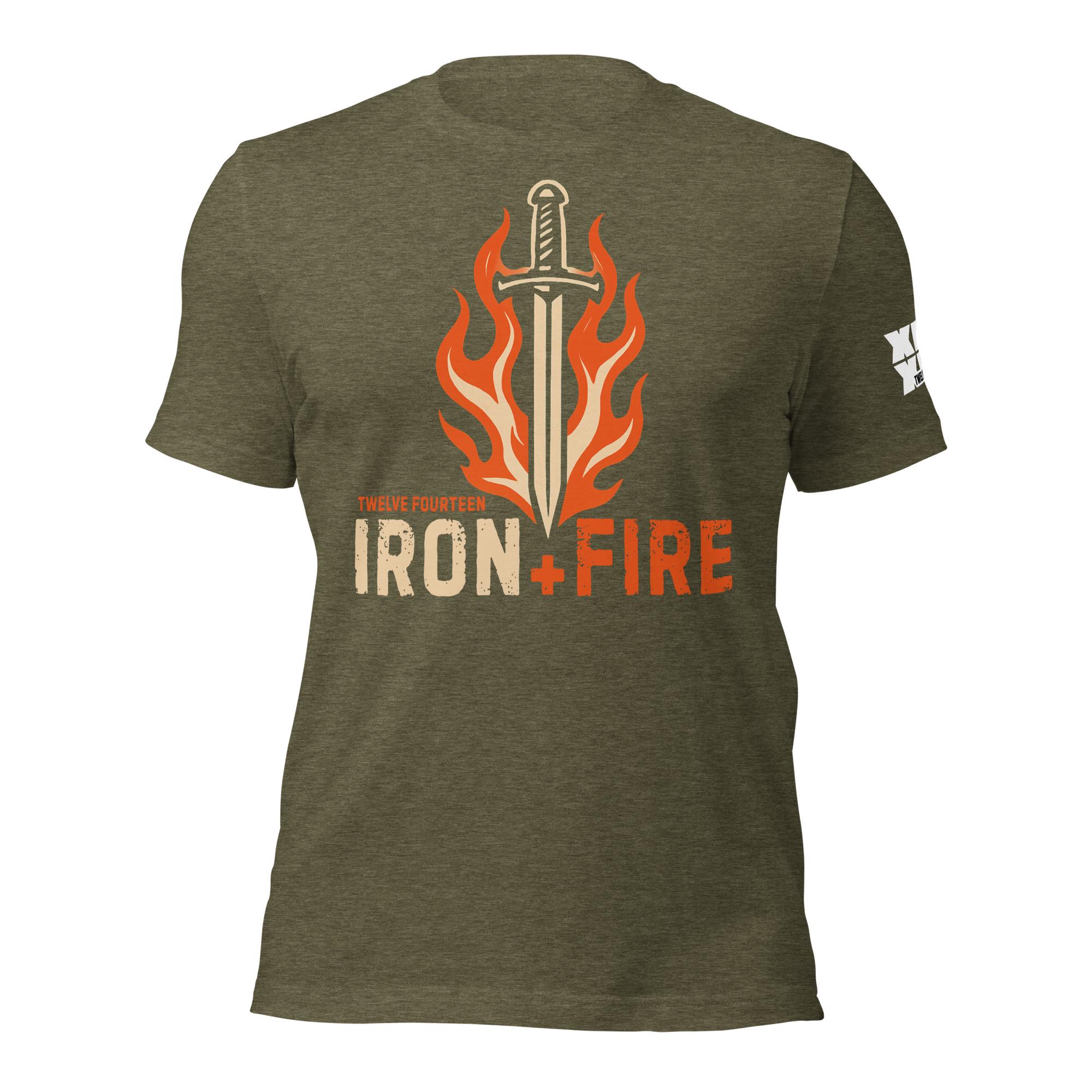 Iron & Fire: FRONT Logo - Etsy