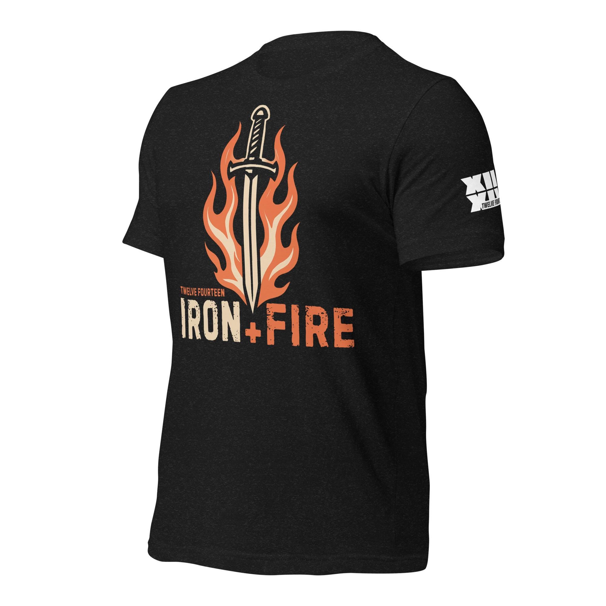 Iron & Fire: FRONT Logo - Etsy