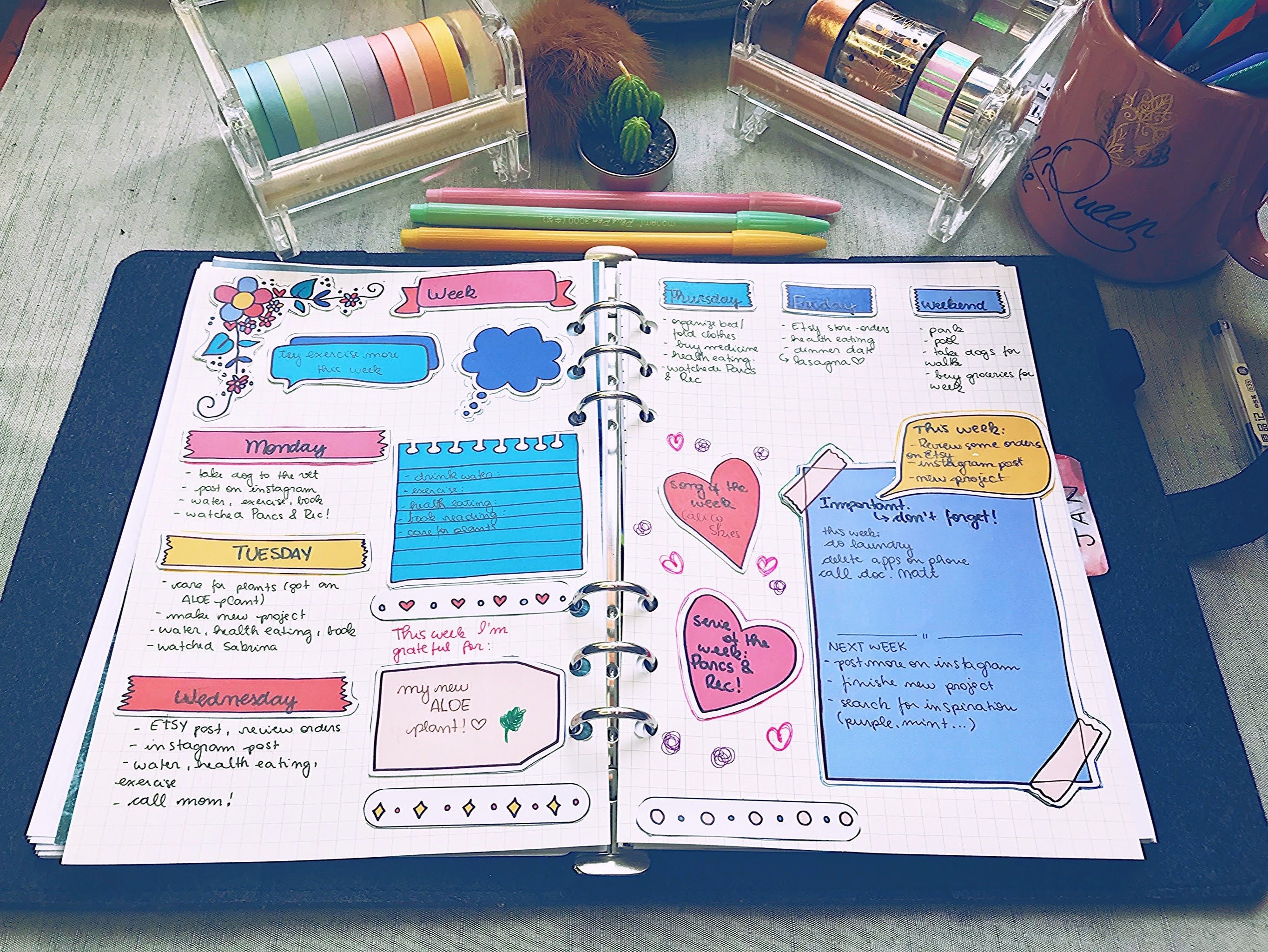 Aesthetic Sticker DIY Stickers Kit Sticker Sheet the Basics - Etsy