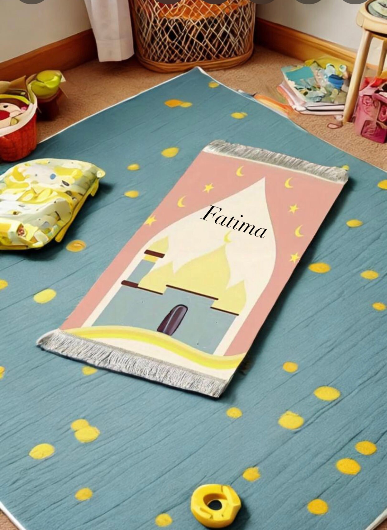 Kids Prayer Mat|islamic Gift|ramadan Gift|muslim Gifts|muslim Prayer ...
