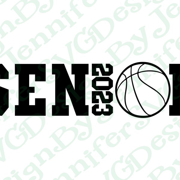 Senior Basketball Svg - Etsy