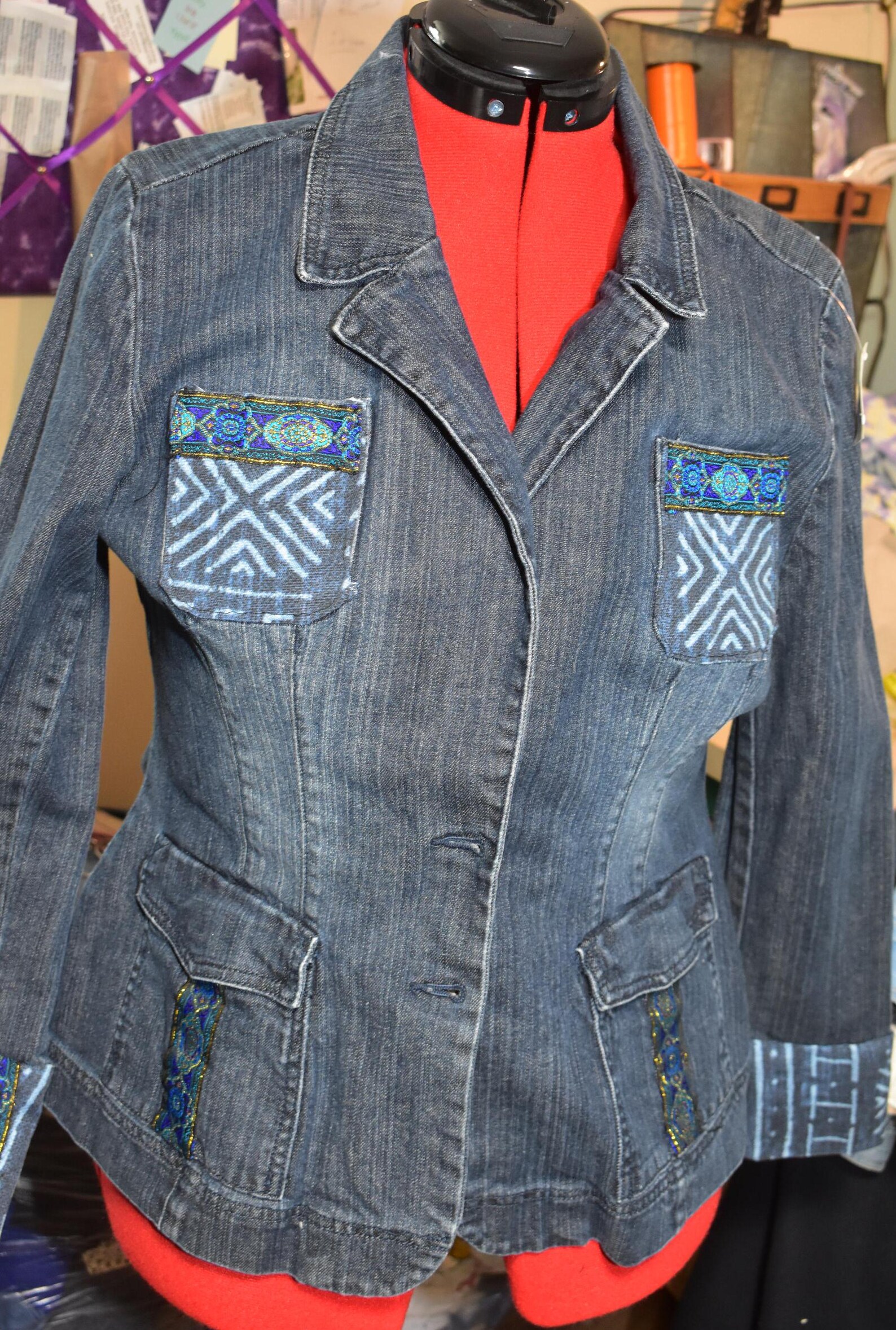 Jean Jacket , Custom - Etsy
