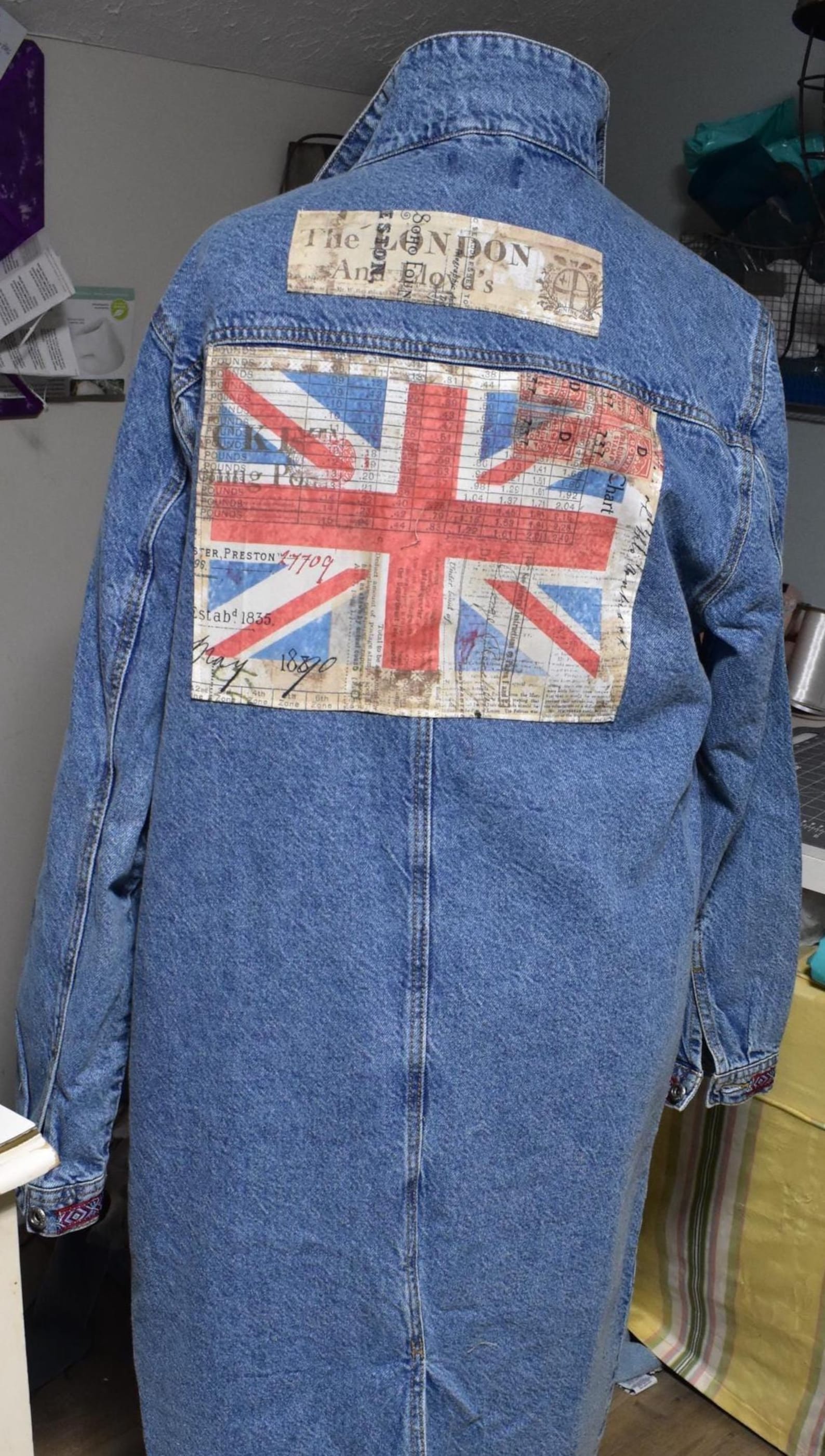 Jean Jacket , Custom - Etsy