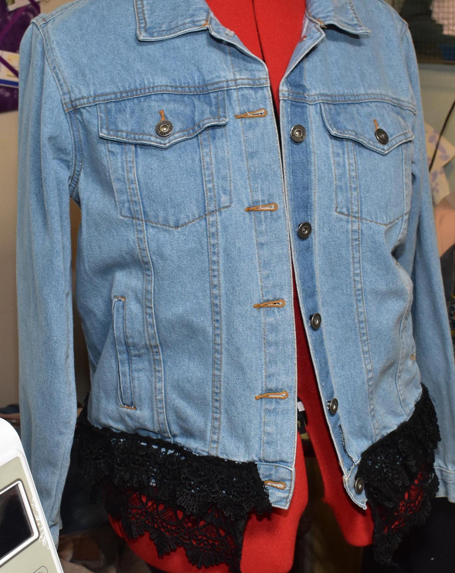 Jean Jacket , Custom - Etsy