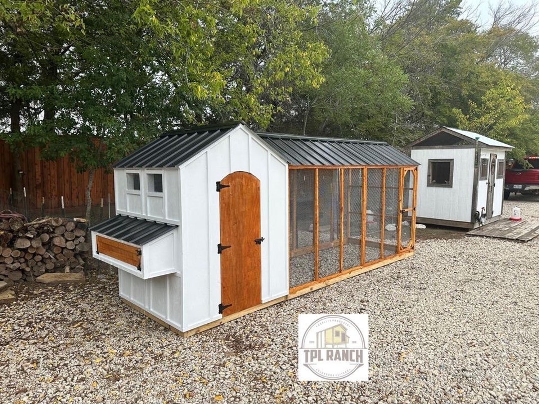 Farmstyle Chicken Coop Gabled Roof - Etsy